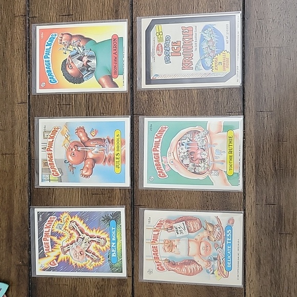 Topps | Toys | 986 Topps 5 Garbage Pail Kids Cards And 1 Topps 198 ...